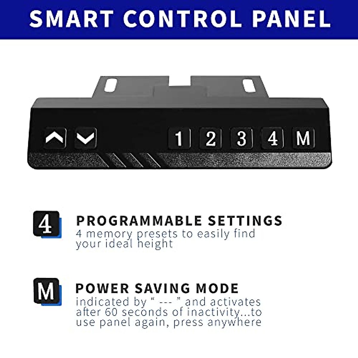 VIVO Electric Height Adjustable 77 x 71 inch Corner Stand Up Desk, 2 Black 30 inch Deep Table Tops, Black Frame, Memory Controller, L-Shaped Standing Workstation, DESK-KIT-3E7B