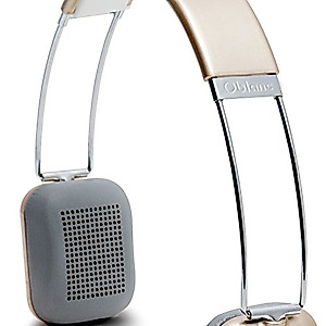 Oblanc SY-AUD23060 Rendezvous Wireless Bluetooth Headphone with Built In Micrphone Gold