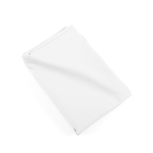 EVOLIVE New 300TC Thread Count 100% Cotton Body Pillow Cover/Case Replacement with Hidden Zipper Closure 21"x54" (White)