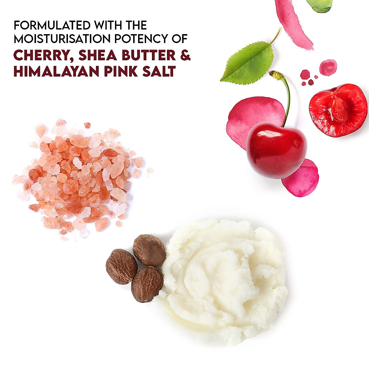 WBM Lip Balm, Formulated with Cherry & Shea Butter, Moisturization Lip Care For All Day Hydration, 100% Natural, Organic Chapstick, 1 Count (2 Pieces) - 0.30 Ounce