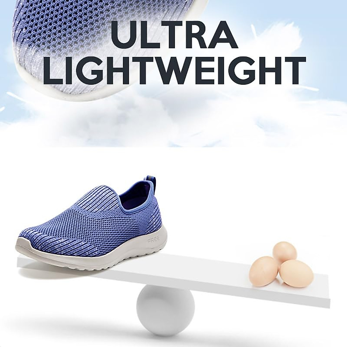 OZIO Wide Width Walking Shoes for Women, Slip on Breathable Natural Soft Dress Sneakers, Wide Comfortable Barefoot Flat Tennis Shoes for Women, Minimalist Splay Zero Drop Shoes