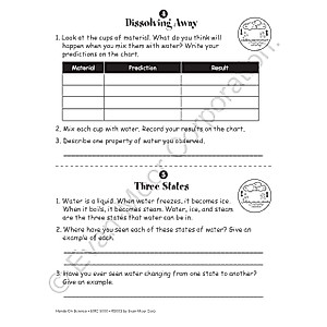 Hands-On Science -- 20 Themes, Grades 1-3