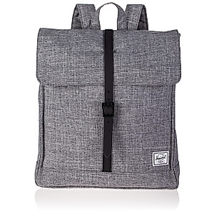 Herschel Supply Co. City Mid-Volume Raven Crosshatch One Size