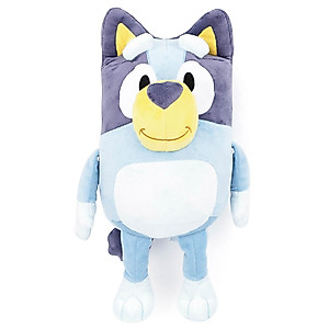 Bluey Plush Pillow Buddy - Super Stuffed Soft Character Pillow - Polyester Microfiber, 19 Inches