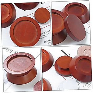 Floor Bed Frame 3pcs Furniture Booster Furniture Leg Pad Table Risers Solid Wood Bed Frame Furniture Lift Floor Sofa Furniture Lift Riser Furniture Foot Pads Bed Risers