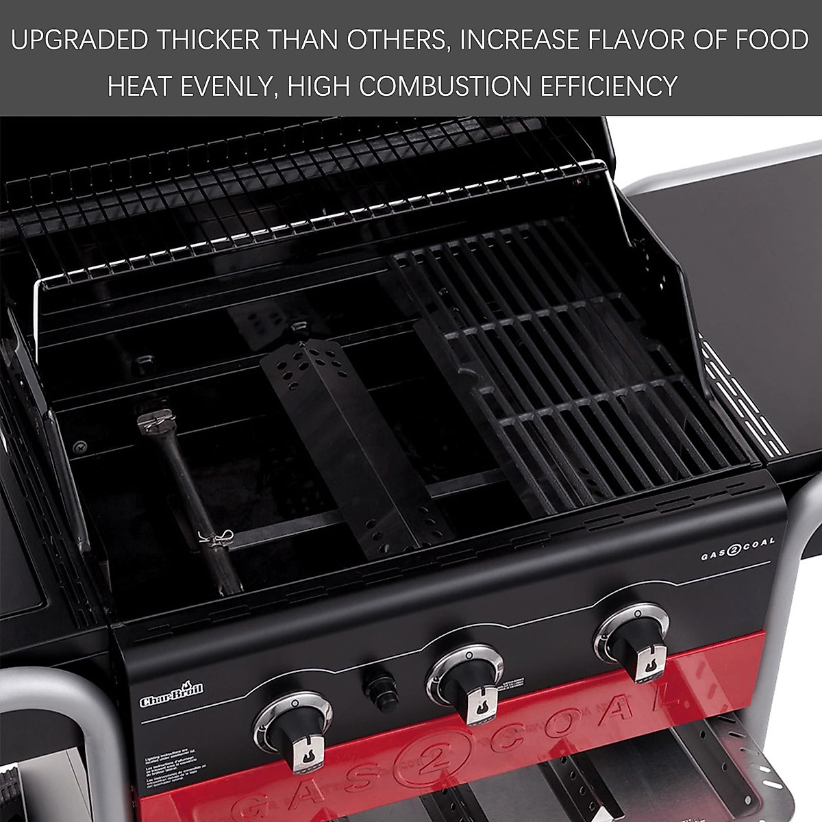 463340516 Gas2Coal Grill Replacement Parts for Charbroil Grill Parts Heat Tent G553-0002-W1A 3 Burner G421-0500-W1 G432-0078-W1 Char-Broil 463370519 463278418 463370518 463370516 463336818