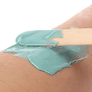 Bonjanvye Hard Wax Beans 500g Hair Removal Wax 17 oz Leg Wax-Glitter Gold