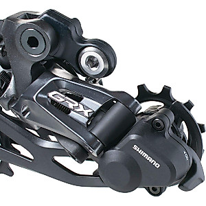 Shimano GRX RD-RX815 Rear Derailleur - 11-Speed, Long Cage, Black, With Clutch, Di2, For 1x and 2x