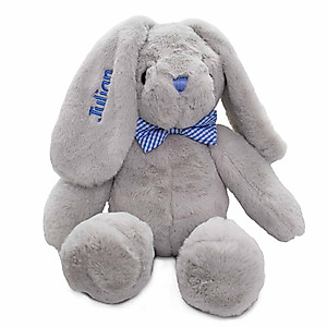 DIBSIES Personalized Hoppity Floppity Bunny 18" (Pink)