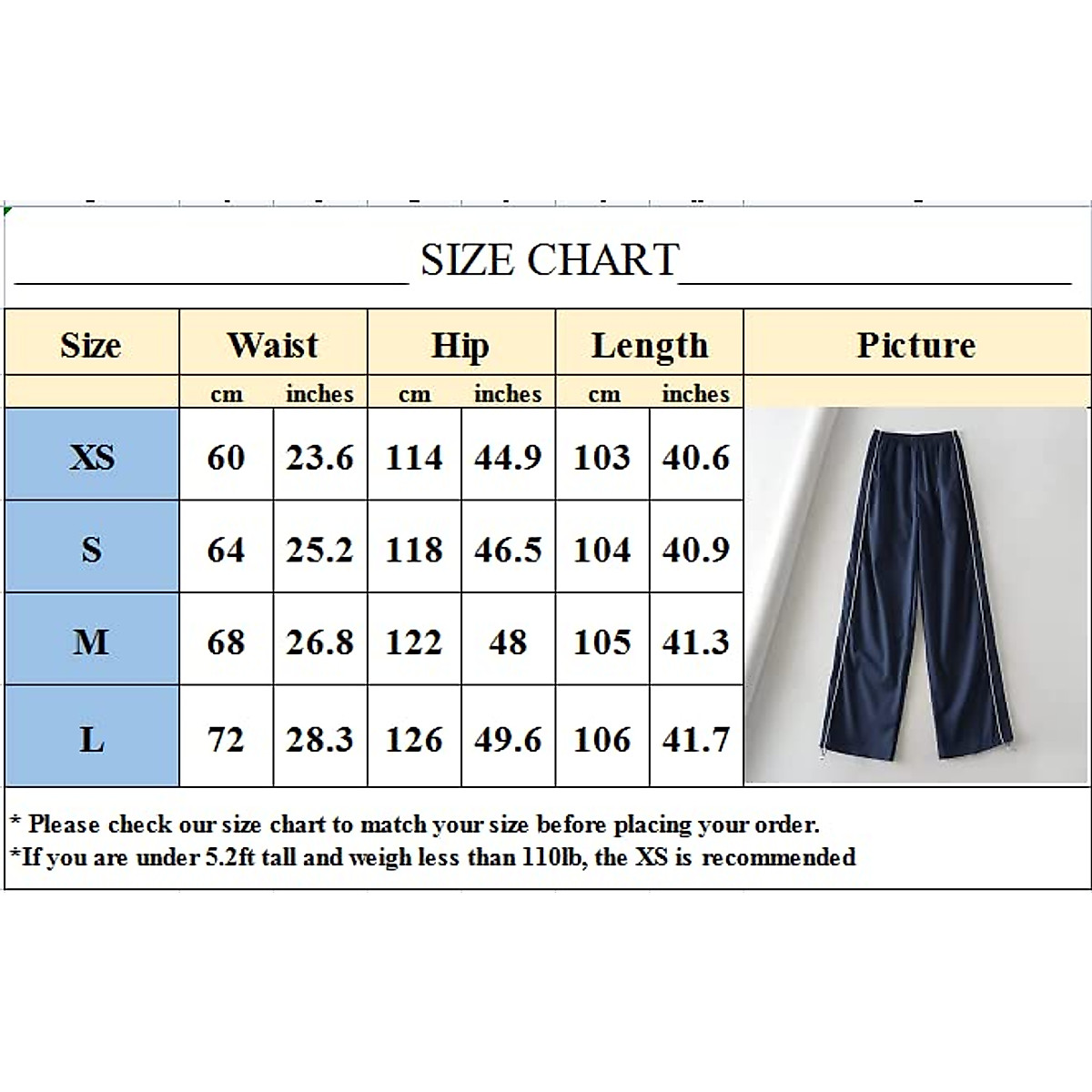 XPONNI Track Pants Women Baggy Pants Y2k Pants Parachute Pants for Women Y2K Clothing (Black,XS,X-Small)