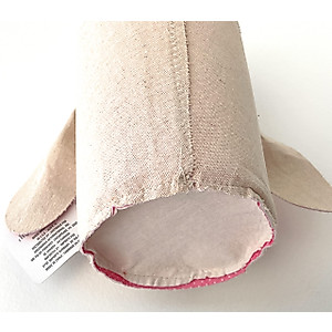 Greenbrier Fabric Bunny Easter Basket (Pink)