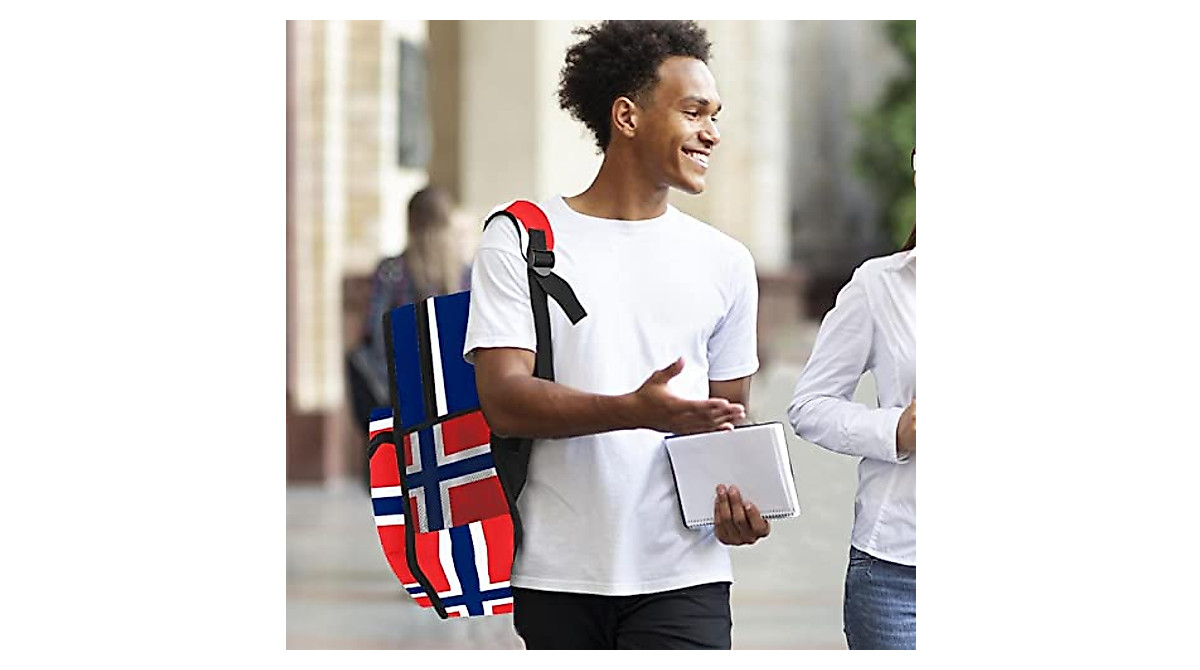 Norway Flag Travel Backpack | Carry On & Hiking Rucksack