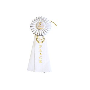 Hayes Specialties Corp. 3rd Place Rosette Ribbon