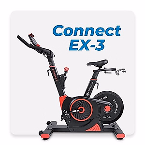 Echelon EX3 Smart Connect Fitness Bike (Black) (EX3 BLACK) , Large