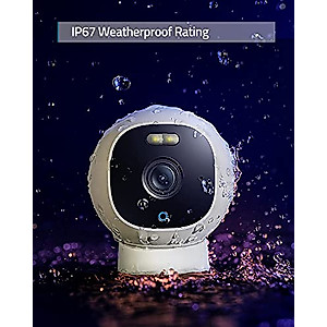 eufy Security Solo OutdoorCam C24, All-in-One Outdoor Security Camera with 2K Resolution, Spotlight, Color Night Vision, No Monthly Fees, Wired Camera, IP67 Weatherproof (Renewed)