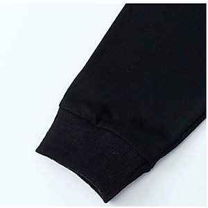 G-Amber Girls Long Sleeve Sweatshirts Kids Crop Print Funny Letters Fashion Pullover Tops Black Sorry I'm Not Listening