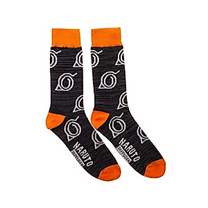 Naruto 2 Pack Crew Socks Standard