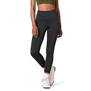 Amazon Essentials Workout Leggings for Women, High-Rise Active Sculpt Athleisure, Available in Plus Size, Black, Large