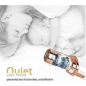 LA Beauty™ Hair Remover for Face, Women Facial Hair Trimmer, Great for Peach Fuzz, Chin, Upper Lip Hair, Ideal Gift for Women, Battery Included with Built-in LED Light (White))