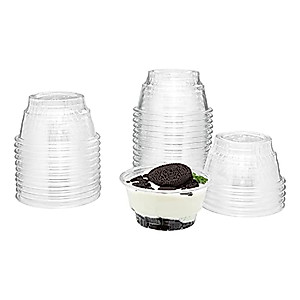 Karat C-KD5 5 oz PET Dessert Cups (Case of 1000)