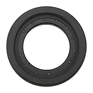 Adjustable Iris Aperture Lens Portable and Highly Stable Camera Lens for Camera Microscope, Easy to Operate with Aluminum Alloy Material