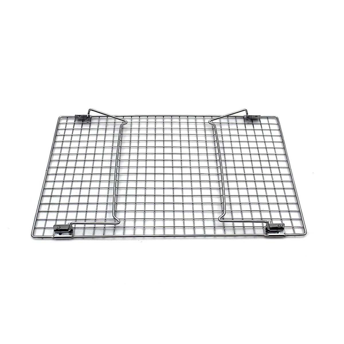 Checkered Chef Stainless Steel Stackable Cooling Racks - 2 Pack Stacking Cooling/Baking Racks - Each Rack 10 x 15" - Tiered Cooling Rack for Cooking, Cooling and Baking - Oven and Dishwasher Safe
