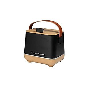 Frigidaire Portable Top Opening Lid Insulated 6-Can or 4-Liter Mini Personal Fridge Cooler, Black color, 110v Wall outlet & 12V car adapter - EFMIS310-Black (Renewed)