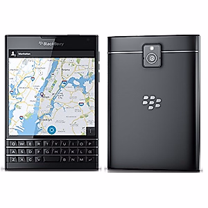 BlackBerry Passport Factory Unlocked Cellphone, International Version, 32GB, Black