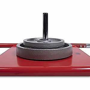 Weight Sled with Harness | Weighted Drive & Drag Power Sled with Tow Straps | Speed, Agility, Strength, Conditioning Resistance Training Equipment for Running, Basketball, Baseball, Soccer & Football