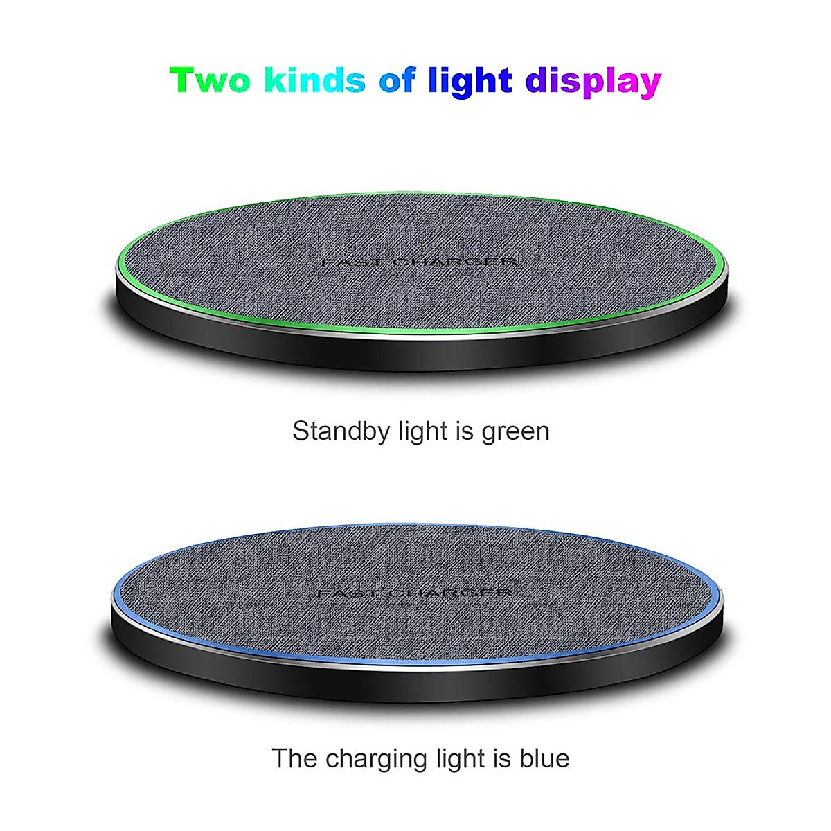 Fast Wireless Charger,20W Max Wireless Charging Pad Compatible with iPhone 16/15/14/13/12/SE/11/11 Pro/XS Max/XR,AirPods;FDGAO Wireless Charge Mat for Samsung Galaxy S24/S23/S22/Note,Pixel/LG