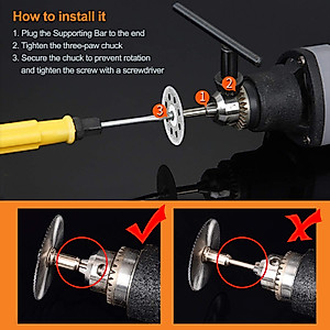 Cutting Wheel Set for Rotary Tool 36pcs High speed steel circular saw blade,Toolman Set Includes: 10PC Diamond Cutte, Compatible with dewalt, makita, ryob,and skill bosch.