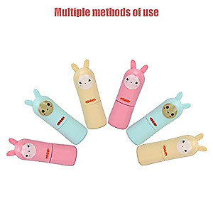 6 Pieces Empty Lip Gloss Tubes, Refillable DIY Lip Balm Tube Containers, Cosmetic Lipstick Lip Gloss Deodorant Case Holder