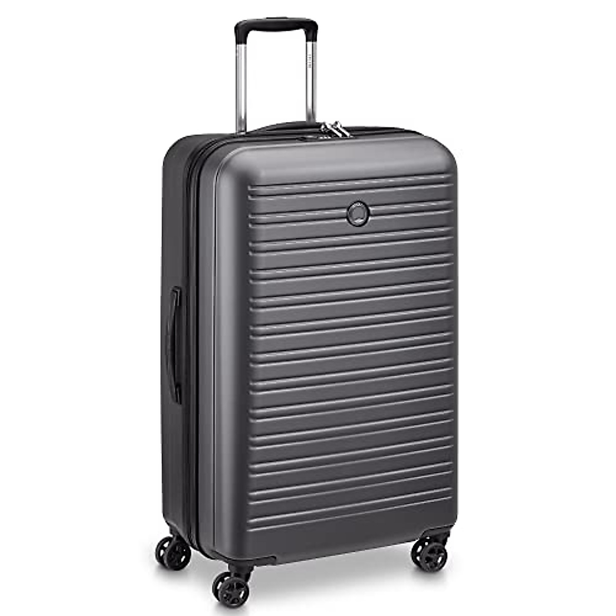 Delsey Adults-Unisex's Hand Luggage, Grey, L (76 cm-105 L) New