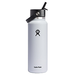 Hydro Flask Wide Flex Straw Cap White 40 Oz