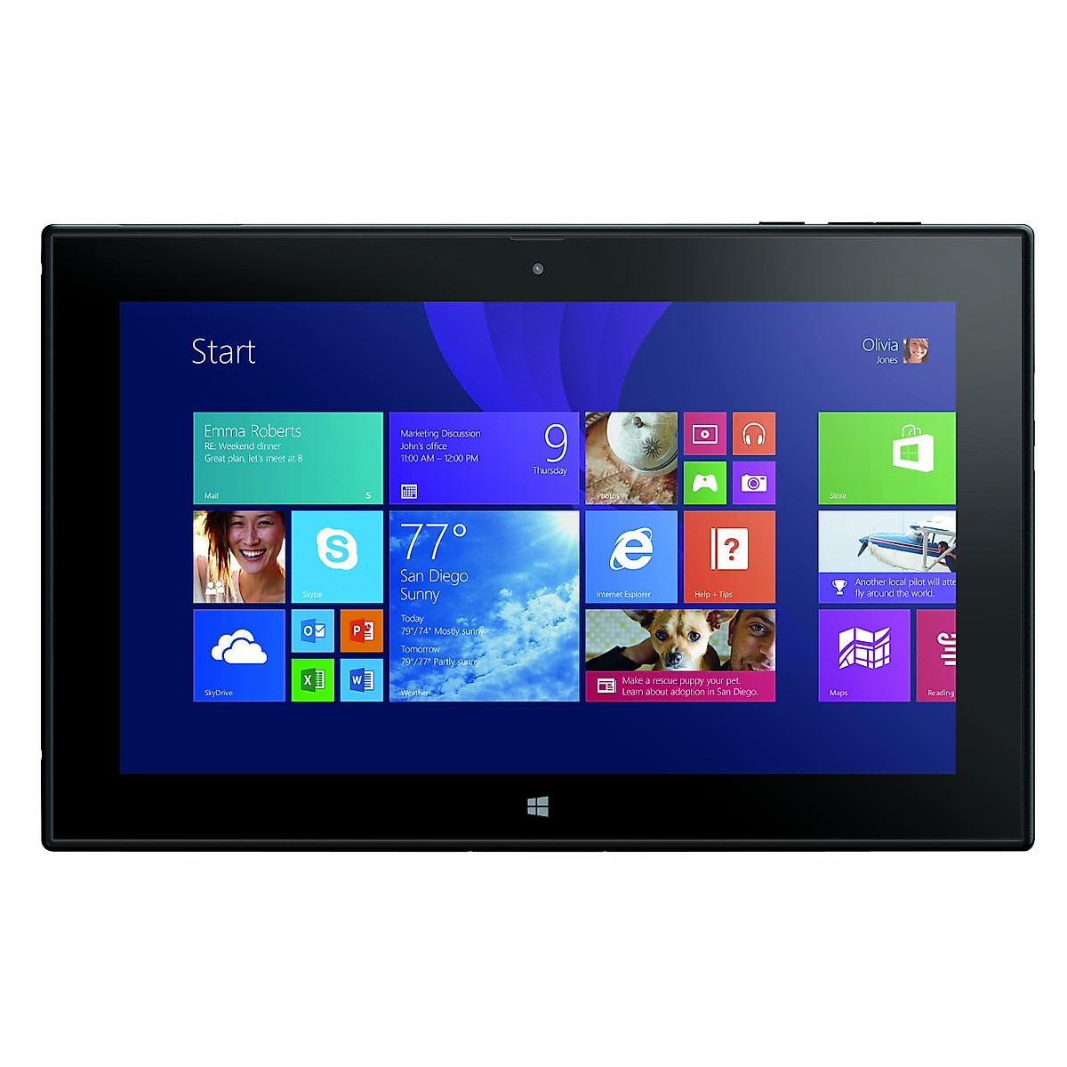 Nokia Lumia 2520 4G LTE Tablet, Black 10.1-Inch 32GB (AT&T)