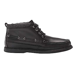 Sperry Men's Gold ao Lug Chukka Boot, Black/Black, 12