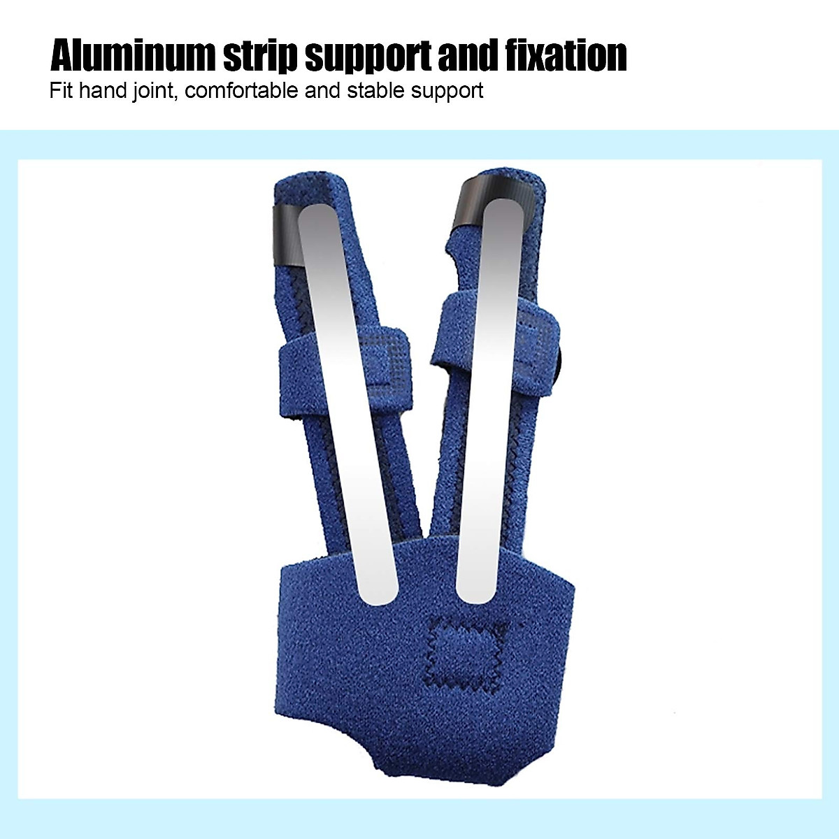 ZJchao Finger Splint, Comfortable Finger Brace Support for Broken Fingers Sprains Pain Relief Mallet Injury Arthritis Tendonitis, Left or Right Hand