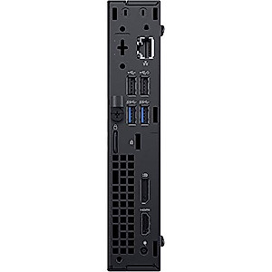 Dell OptiPlex 3060 Micro Form Factor (MFF) Business Desktop PC, Intel Six/Hexa Core i5-8500T, 16GB RAM, Intel PCIe Nvme 512GB SSD, Display Port/HDMI, Wireless LAN, Gigabit Ethernet, Windows 10 Pro