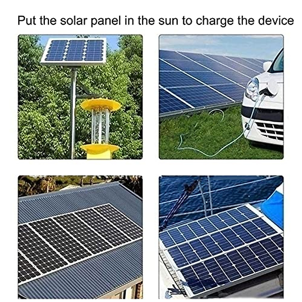 Flexible Solar Panel Kit, 40W 18V Monocrystalline Silicon Solar Charger Module IP65 Waterproof with English Manual