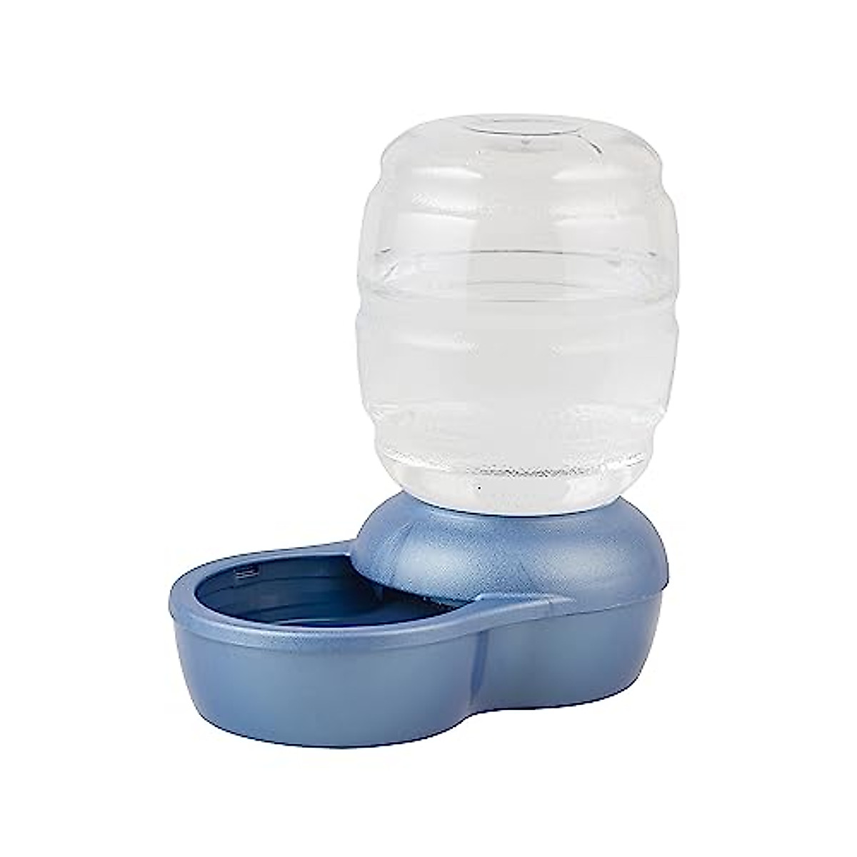 Petmate Replendish Gravity Waterer Cat and Dog Water Dispenser 0.5 GAL, Blue