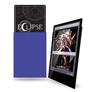 Ultra Pro - Eclipse Gloss Small Sleeves 60 Count (Royal Purple) - Protect all your Gaming Cards, Sports Cards, and Collectible Cards with Ultra Pro's ChromaFusion Technology
