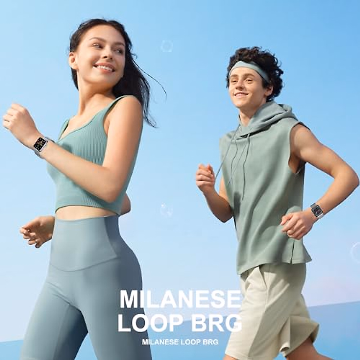 Pippia Milanese Loop with Magnetic Clasp Compatible with Apple Watch Band 38mm 40mm 41mm 42mm 44mm 45mm 49mm, Stainless Steel Mesh Metal Strap for iWatch Series 9 Ultra SE 8 7 6 5 4 3 2 1, Women Men