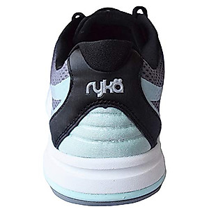Ryka Women's Devotion Plus 2 Black/Mint Walking Shoe, 8 M, US
