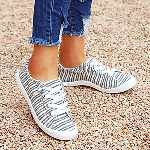 MLAGJSS Slip On Breathe Mesh Walking Shoes Women Fashion Sneakers Comfort Wedge Platform Loafers(1007a23 Gray,Size 9.5)