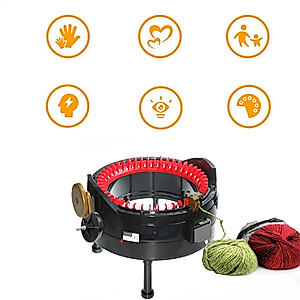 [2 Pack] Knitting Machine Adapter for Addi Knitting Machine with Hex Steel Bit ，Quick Knit Power Adapter Only for Addi Express/King Size，Crochet Machines Crank Handle Adapter