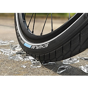 Schwalbe Marathon Plus Tire - 700 x 28, Clincher, Wire, Black/Reflective, Performance Line