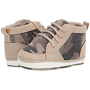 Baby Deer Baby Boys Trey Crib Shoe Ankle Boot, Brown, 3 6 Months Infant