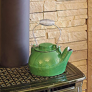2.5 Quart Cast Iron Humidifying Woodstove Kettle