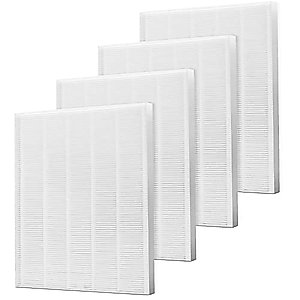 4 Pack C545 Replacement HEPA Filter Compatible with Winix C545 , Ture HPEA Filter S Only, Part number 1712-0096-00