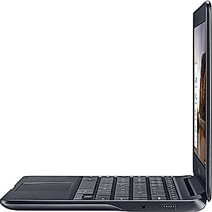 SAMSUNG 11.6" Chromebook with Intel N3060 up to 2.48GHz, 4GB Memory, 16GB eMMC Flash Memory, Bluetooth 4.0, USB 3.0, HDMI, Webcam, Chrome Operating System, Black